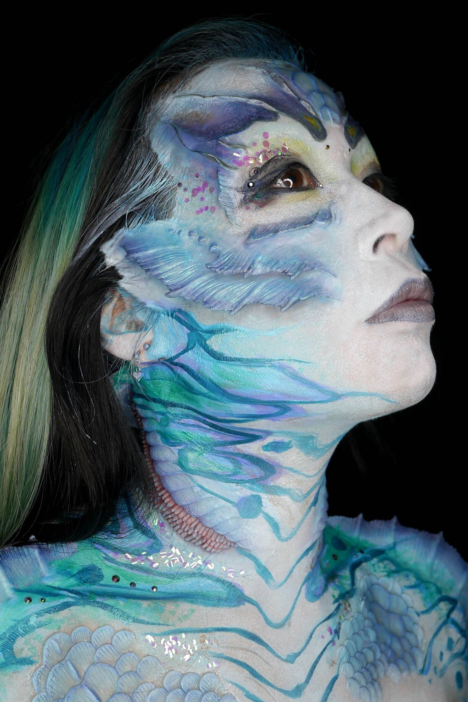 Sea Creature Gills Silicone Makeup Prosthetic - Etsy