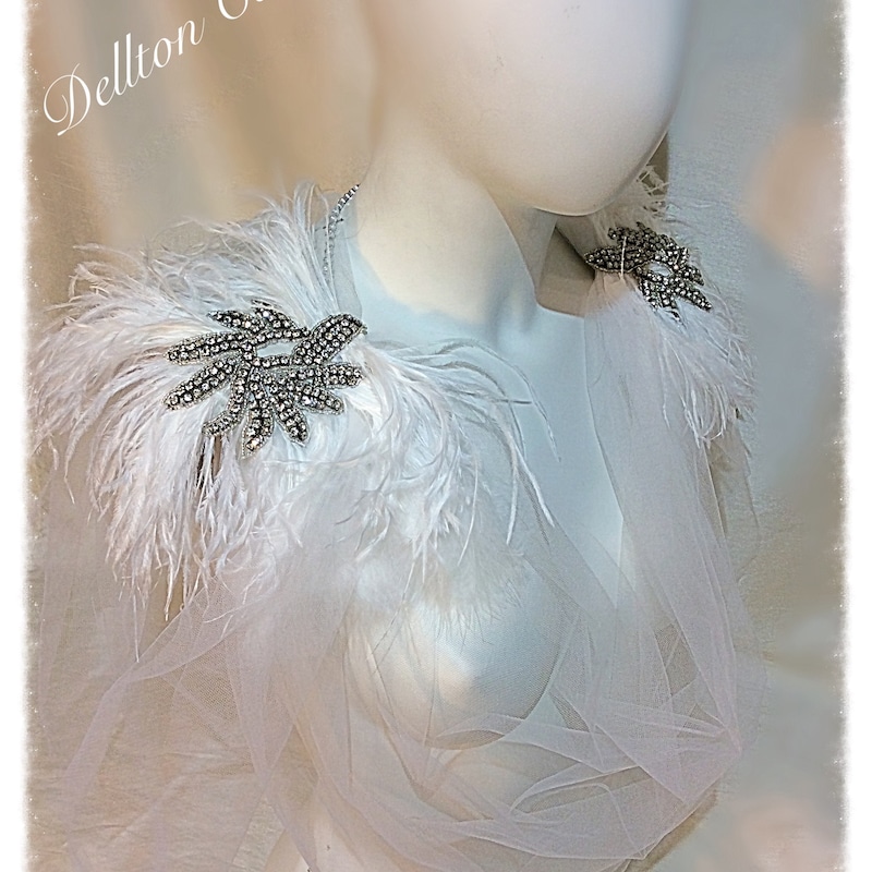 Feather Shrug - Etsy