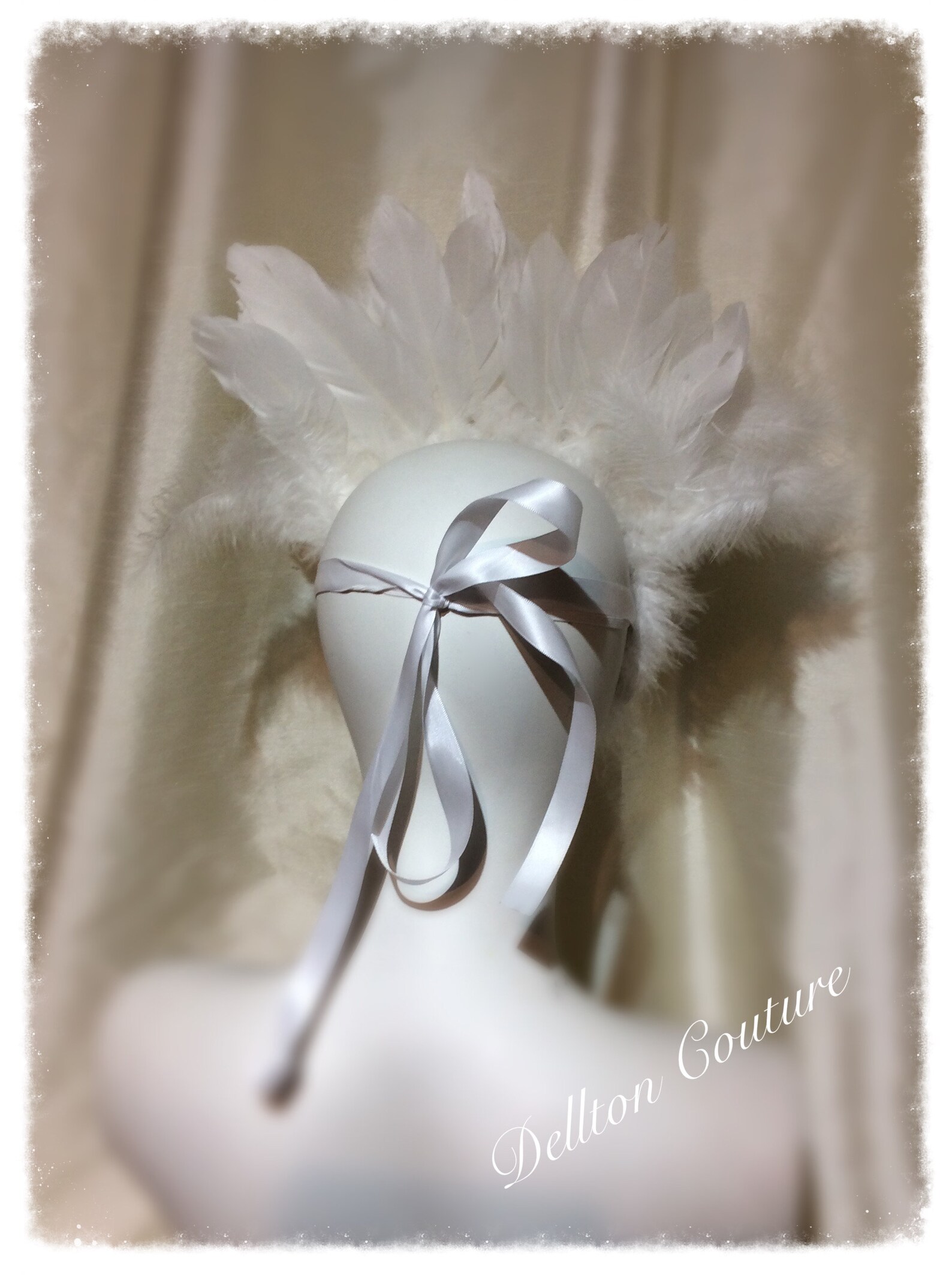 White Feather and Lace Masquerade Mask Venetian Masquerade - Etsy