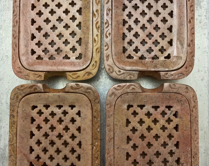 STONE SOAP DISH {hand Carved Artisan Made Beautiful Natural Stone} - Etsy