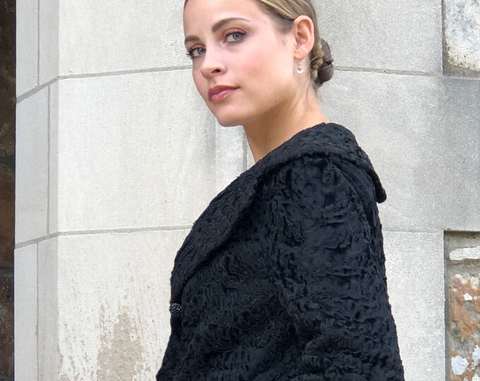 1960s Alberto Fabiani Broadtail Persian Lamb Fur Jacket - Etsy