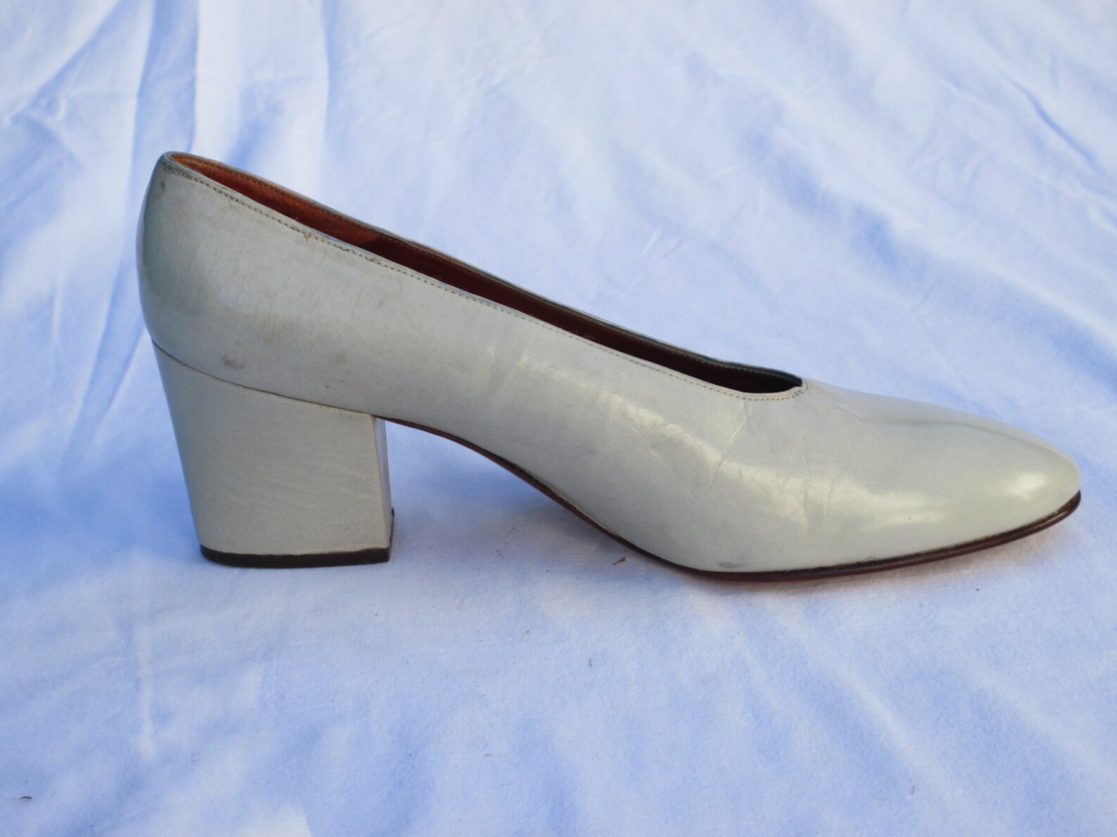 1950s Margaret Jerrold Silver Grey Pumps New Old Stock Size 5.5 B - Etsy