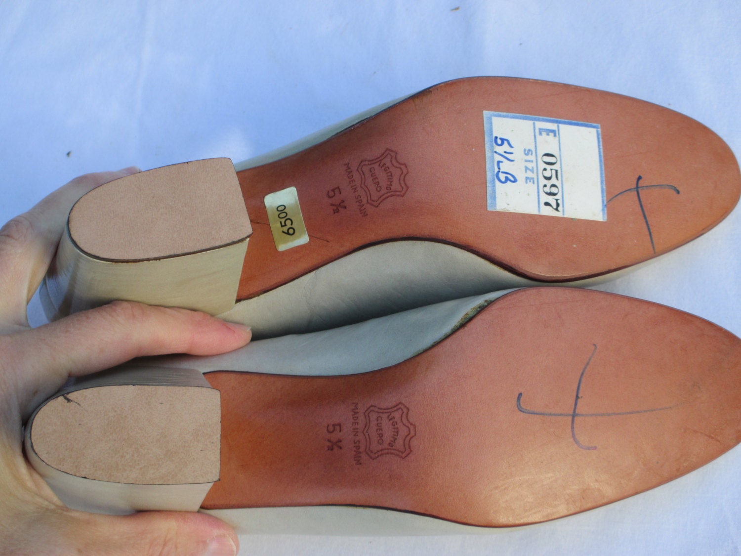 1950s Margaret Jerrold Silver Grey Pumps New Old Stock Size 5.5 B - Etsy