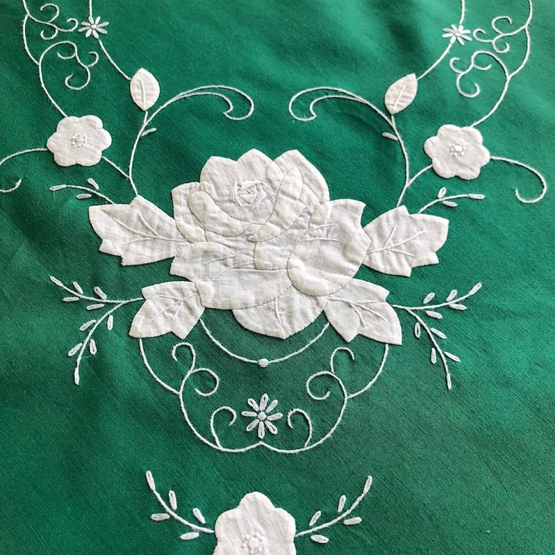 Applique Tablecloth - Etsy