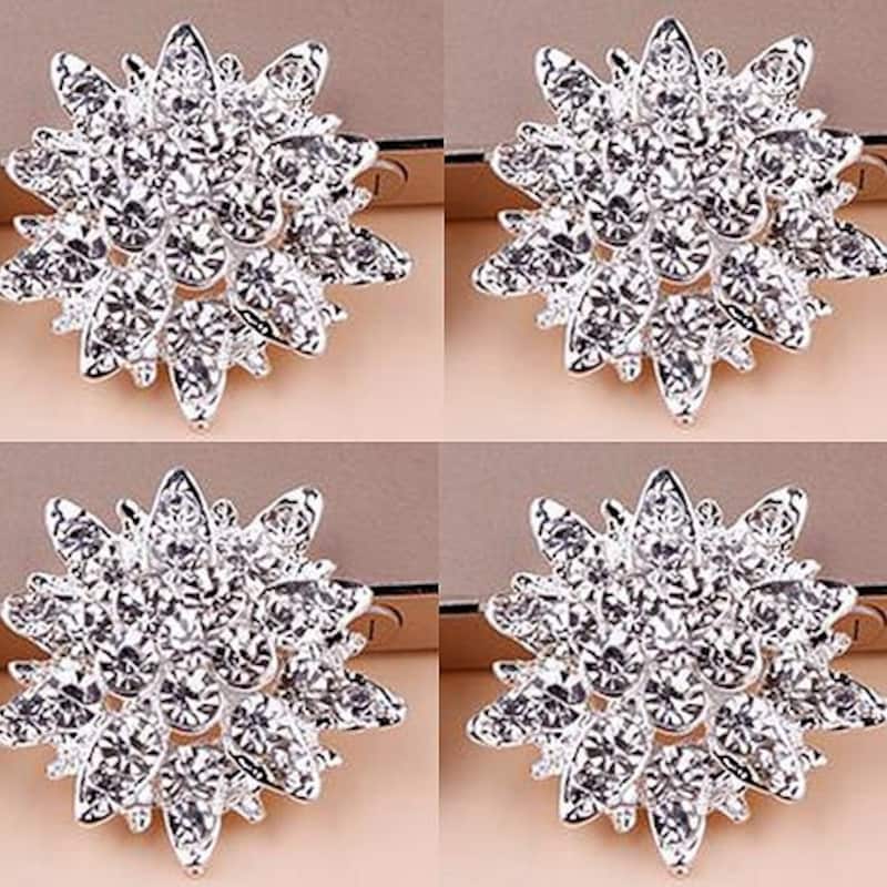 Rhinestone Button - Etsy