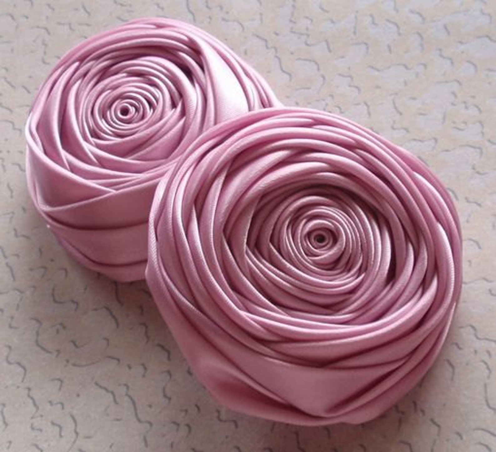 2 Handmade Rolled Roses 2-3/4 Inches in Tulip MY-016 15 - Etsy