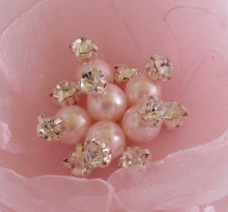 Singed Flower Singed Rose Organza Flower Fabric Flower Fabric Etsy