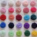 10 Handmade Ribbon Roses (7/8 to 1 Inches) Have Over 150 Colors to ...