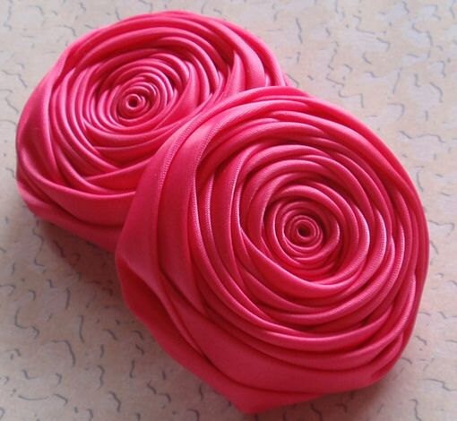 2 Handmade Rolled Roses 2-3/4 Inches in Tulip MY-016 15 - Etsy