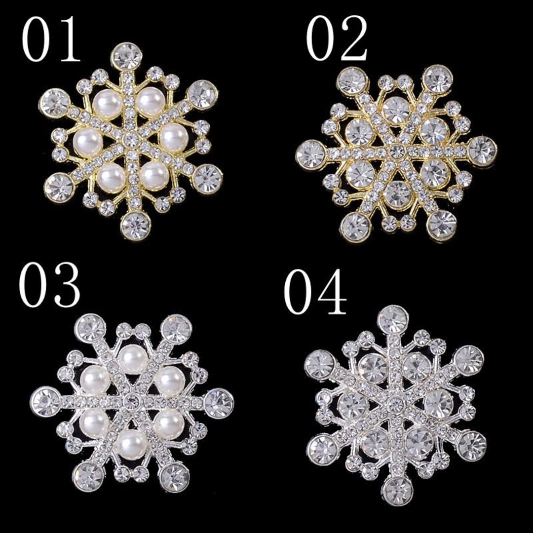 4 Flat Back Rhinestone Pearl Button Embellishment (24x27 Mm) AL-316 - Etsy