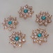 5 Flat Back Rhinestone Button Embellishment (25 Mm) MY-443-03 - Etsy