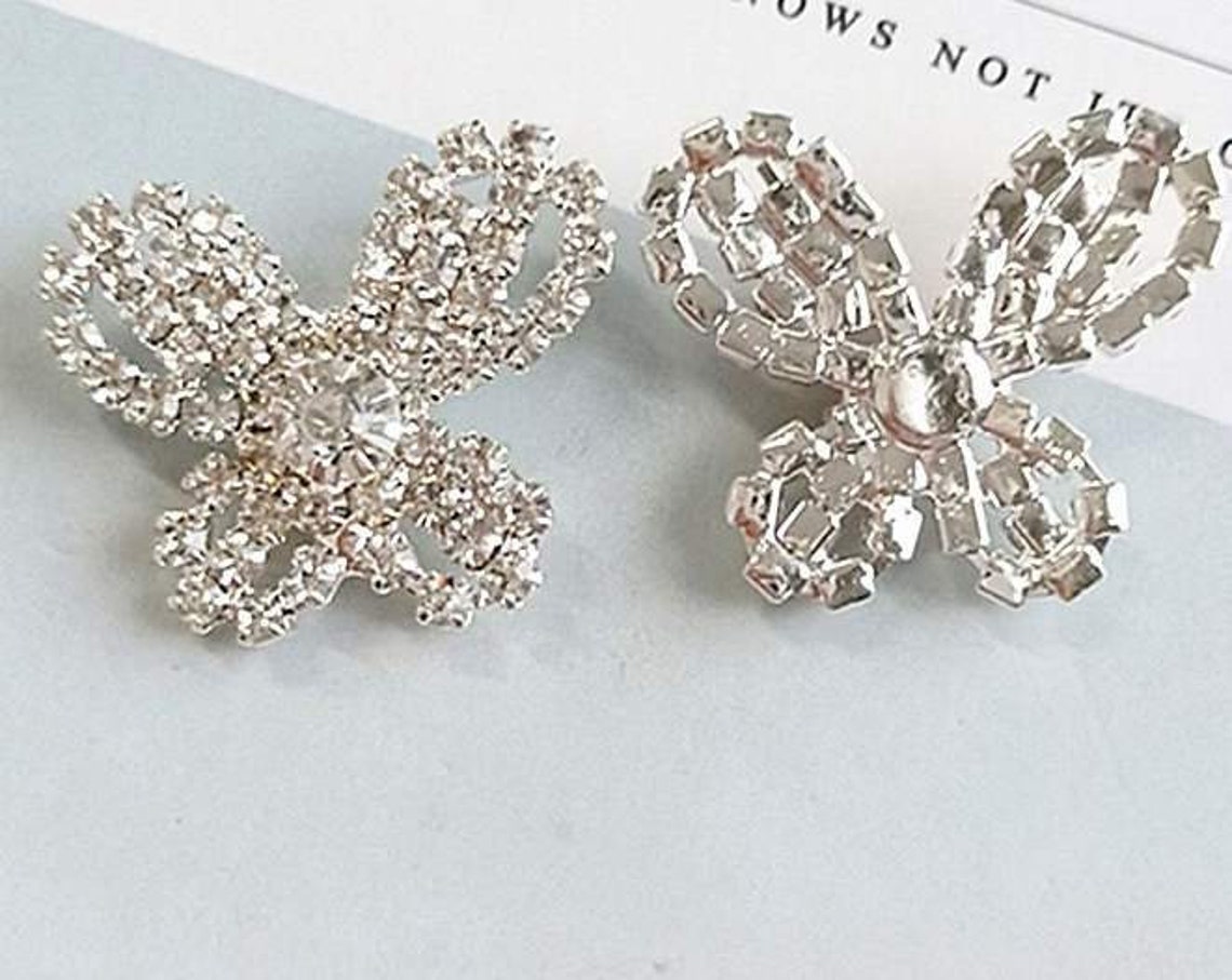 4 Flat Back Pearl Button Flower Button Embellishment (28*24 Mm) LT-75 ...