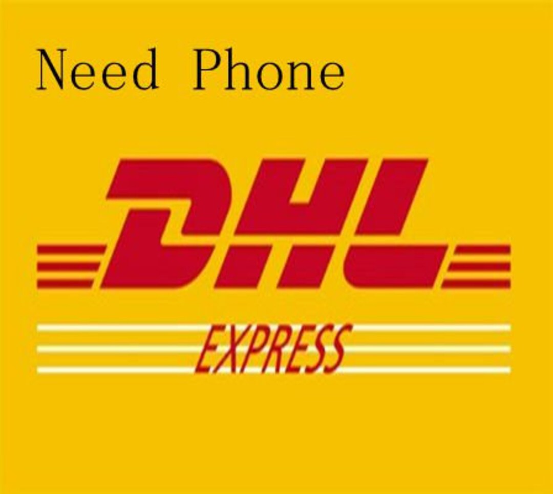 DHL Shipping Fee Need Phone Number (7-10 Days) - Etsy