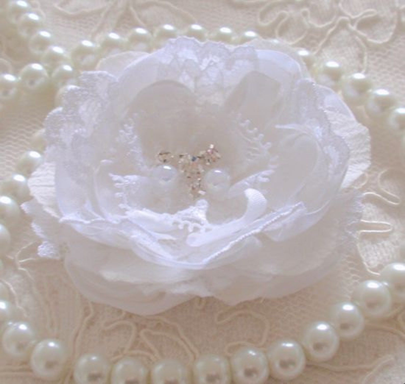 Singed Flower Fabric Flower Fabric Rose Lace Flower Organza | Etsy