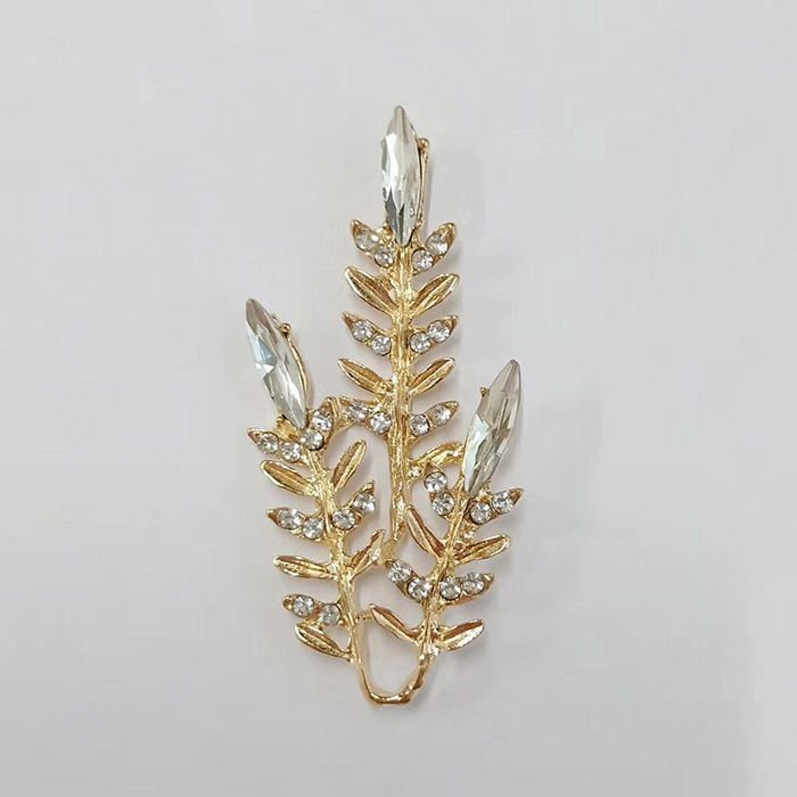 3 Flat Back Rhinestone Button Embellishment With - Etsy