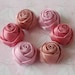 8 Handmade Rolled Roses 1-1/4 Inches in Multicolors Have Over 105 ...