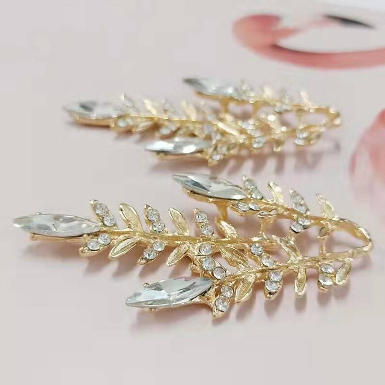 3 Flat Back Rhinestone Button Embellishment With - Etsy