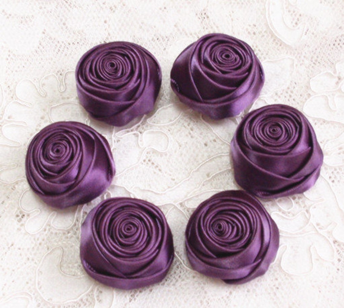 6 Handmade Rolled Roses 1-1/4 Inches in Nude MY-156-09 Ready - Etsy
