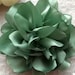 Larger Handmade Singed Flower Fabric Flower Fabric Rose (3-1/2 Inches ...