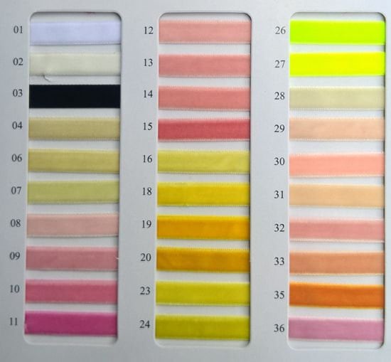 5 Yards 3/4 Inch Wide Velvet Ribbon You Choose Color YN-034 - Etsy