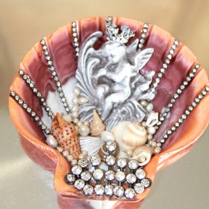 Mixed Media Assemblage ~ Original Handmade Art ~ Shell Art ~ Altered ...