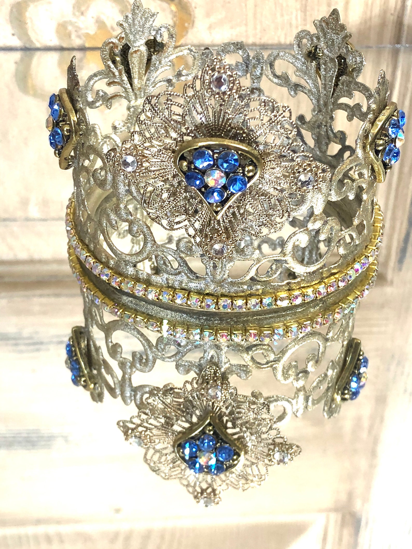 Metal Crown, Crown Decor, French Decor, Farmhouse Decor, Wedding Crown ...