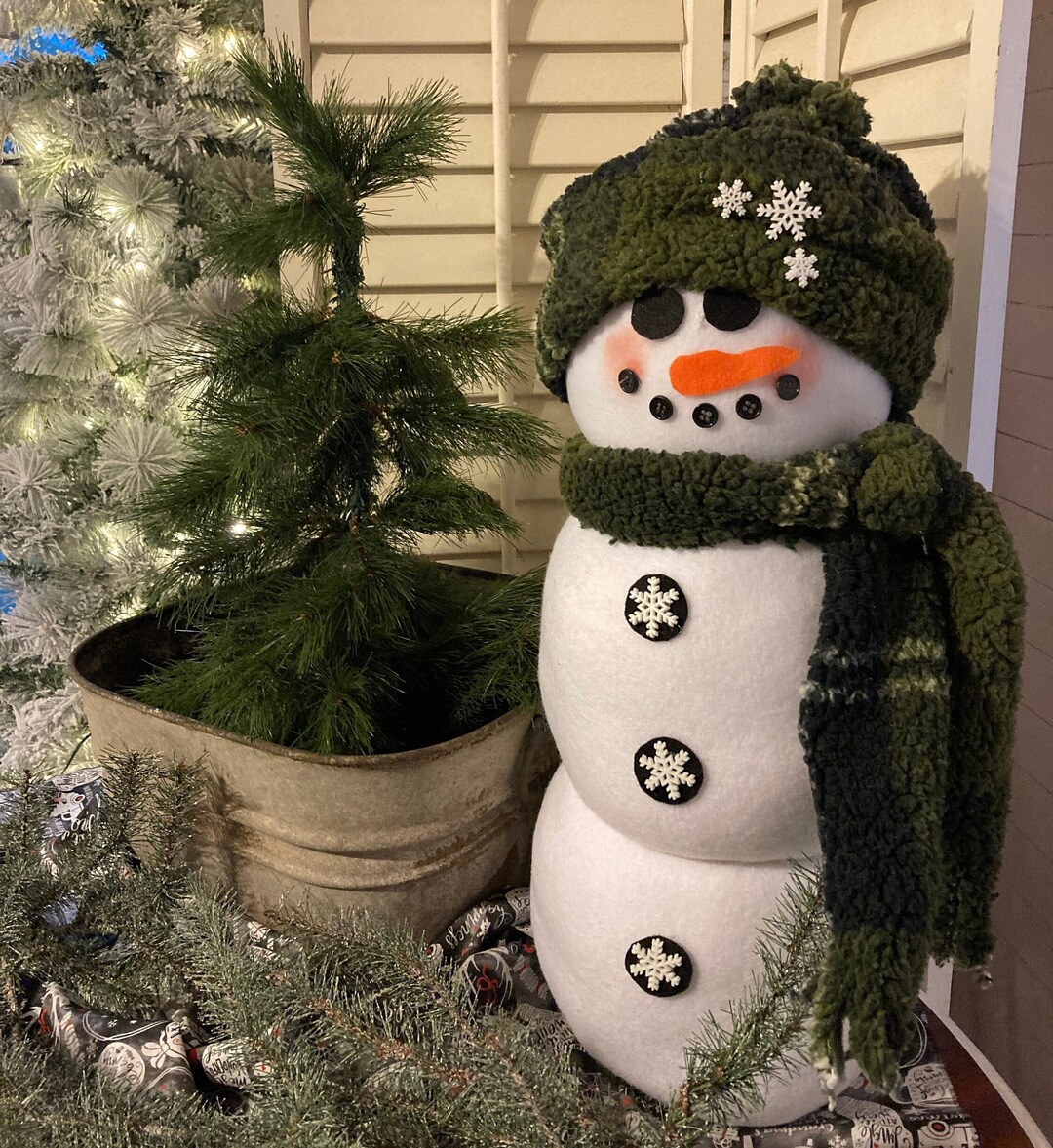 The Snowman Alpine - Etsy