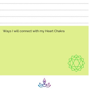 Chakra Planner, 7 Chakra Journal, Spiritual Healing and Self-care ...
