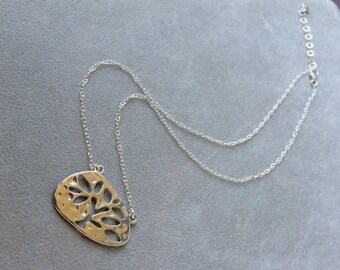 Sterling Silver Tree of Life Necklace - Etsy