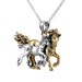 The Corno Italian Horn Amulet in Sterling Silver, Cornetto Necklace ...