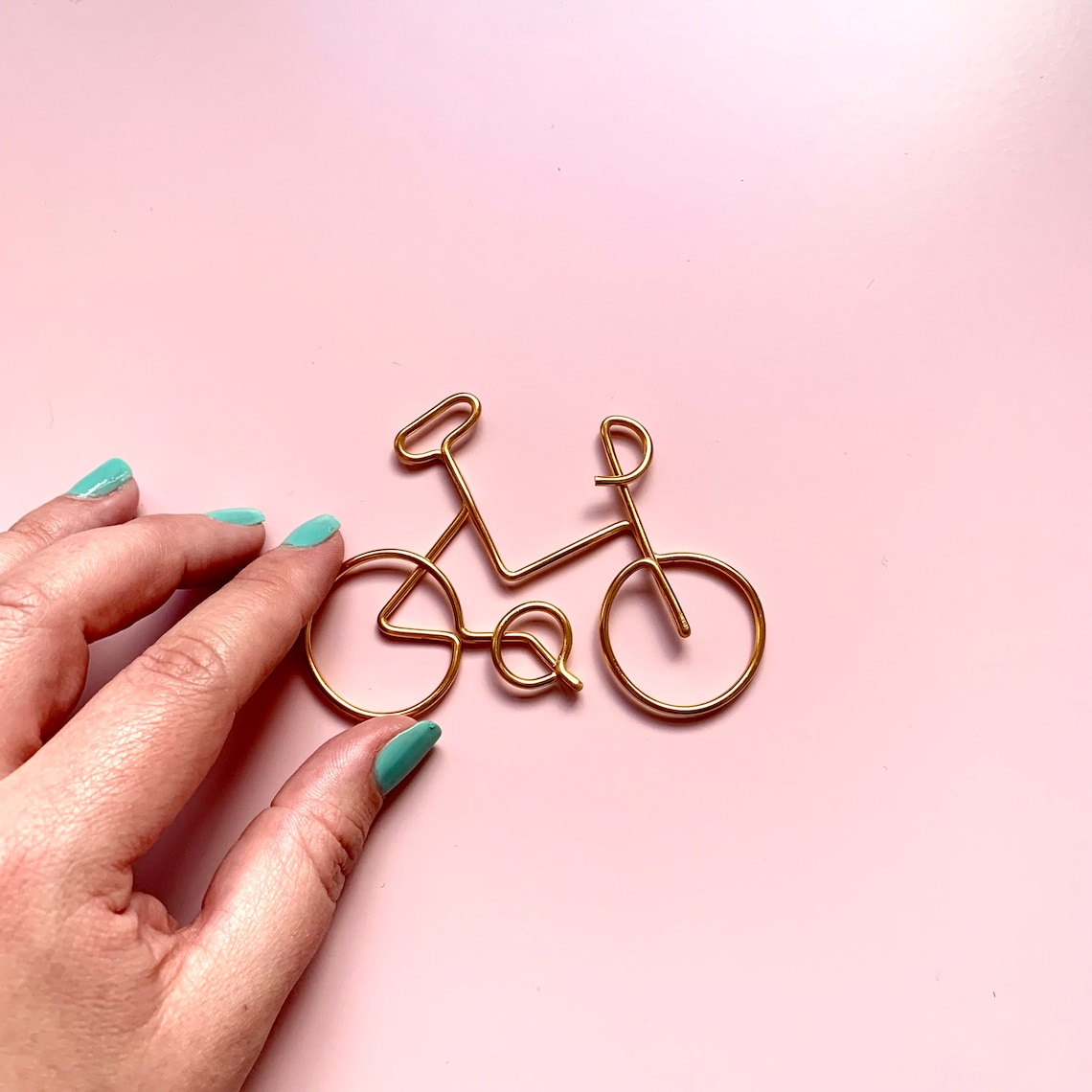 Handmade copper Pictured Wire Bicycle/bike. Wire Art - Etsy