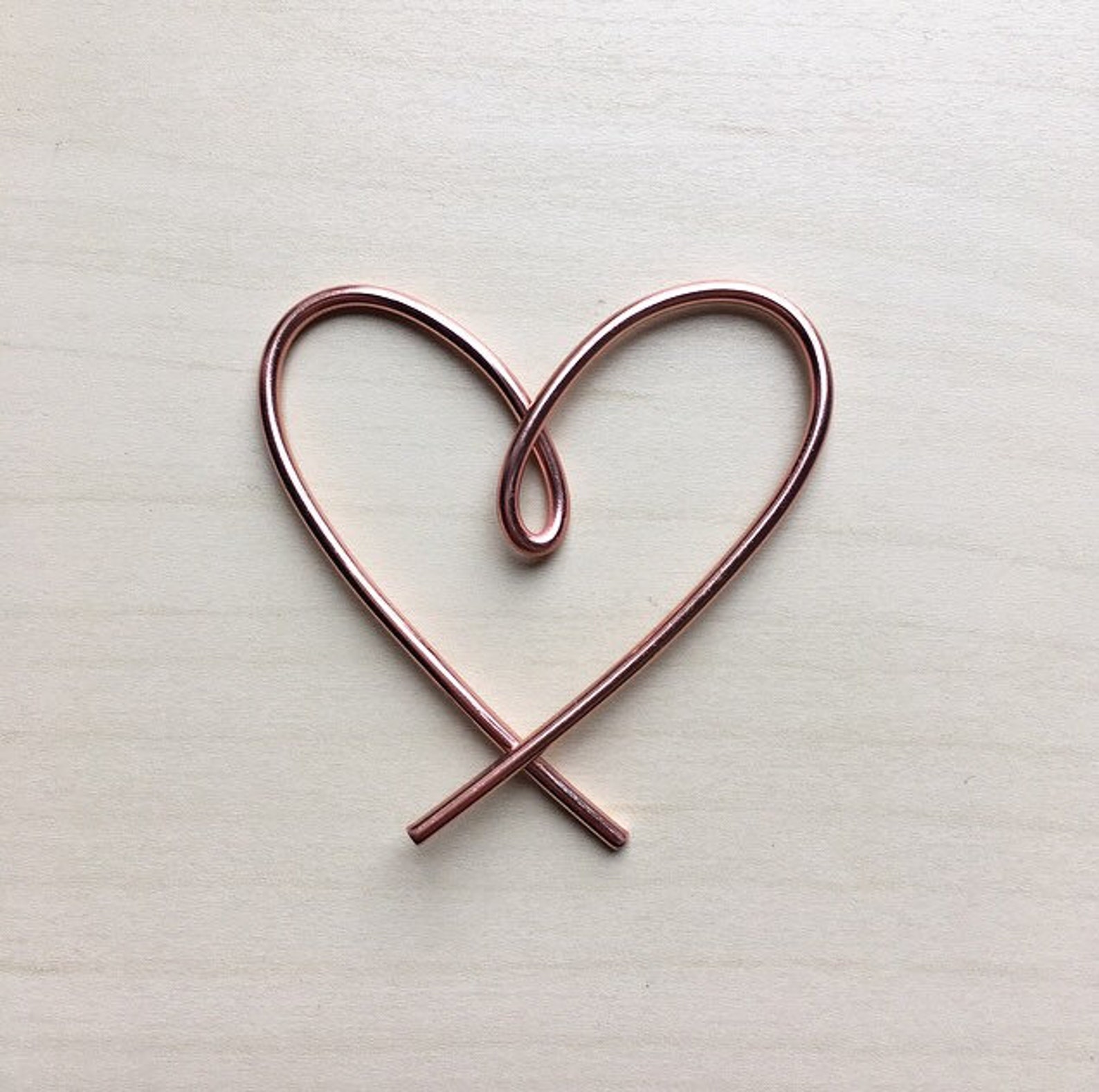 Handmade Wire Heart Wall Sign. Wire Art Wire Words Bedroom - Etsy