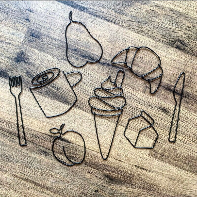 Wire Wall Art - Etsy