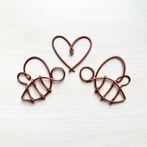 Handmade (black Pictured) Wire 'love Bees'. Fun, Home, Housewarming ...