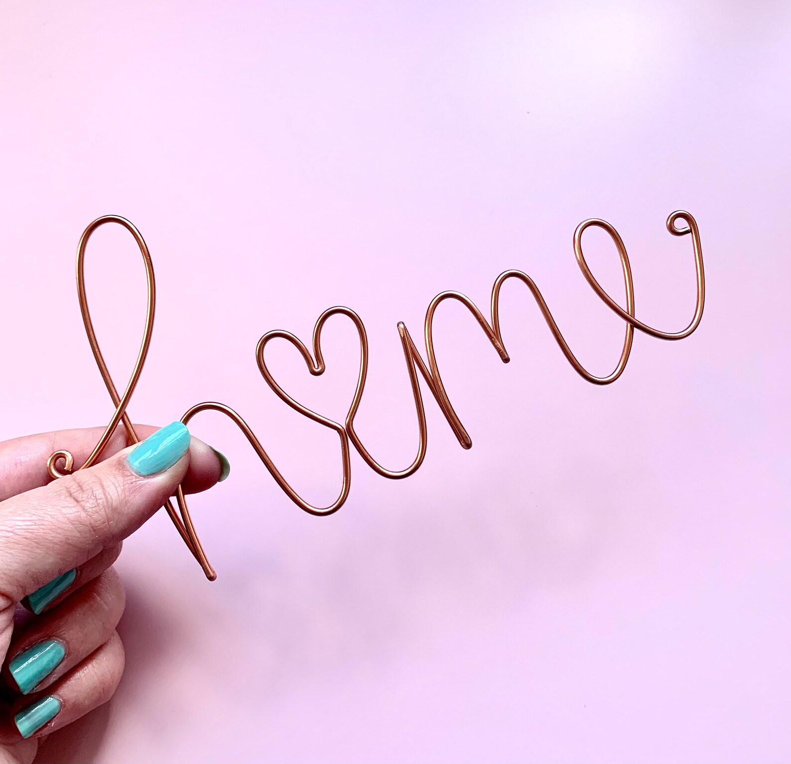 Handmade Wire 'home' copper Pictured. House Warming - Etsy