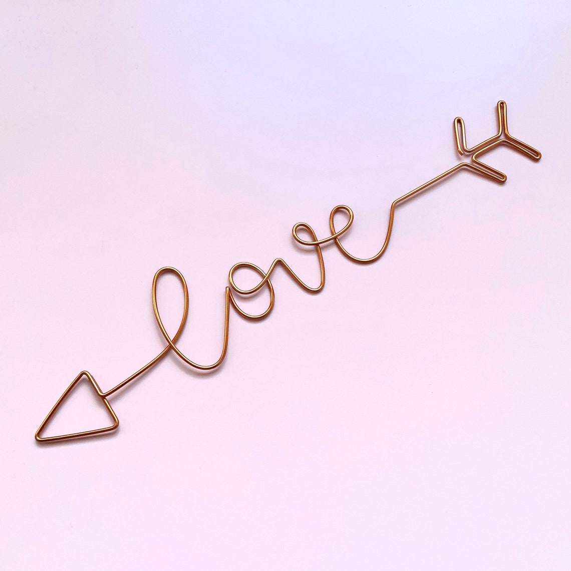 Handmade (copper Pictured) Love Arrow, Love, Cupid, Valentine, One Item ...
