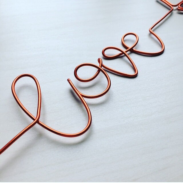 Handmade (copper Pictured) Love Arrow, Love, Cupid, Valentine, One Item ...