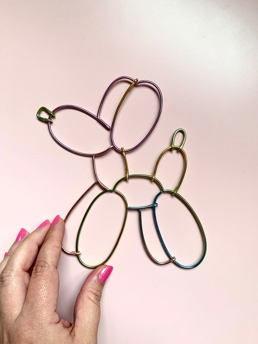 Handmade Wire Balloon Dog. Fun, Home, Housewarming, Wedding, Kids Decor ...