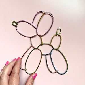 Handmade Wire Balloon Dog. Fun, Home, Housewarming, Wedding, Kids Decor ...