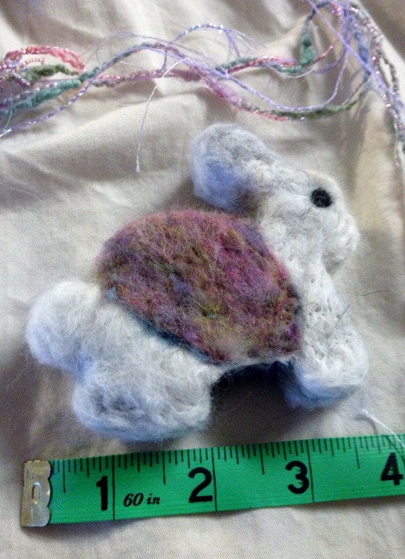 Felted Angora Rabbit Plush: Handmade Soft Toy - Etsy