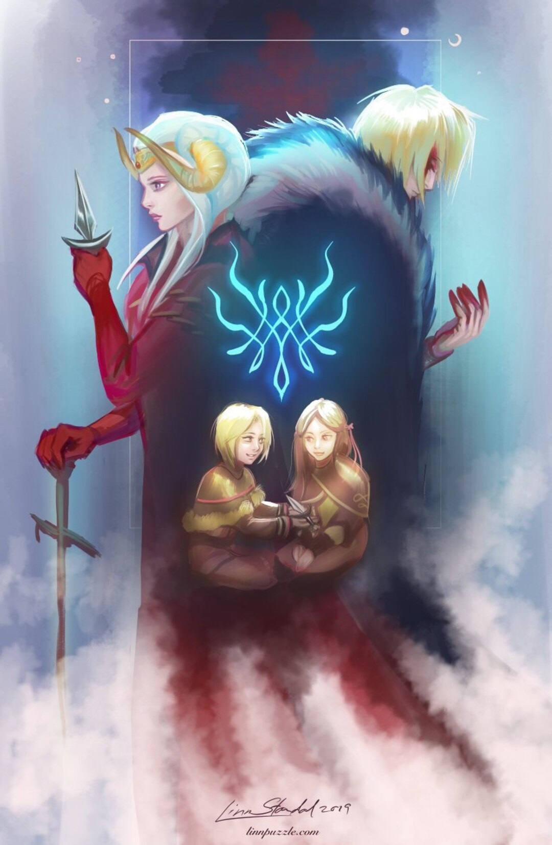 Our Path fe3h Dimileth Edelgard Blue Lions Art - Etsy