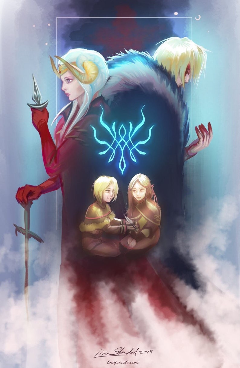 Our Path fe3h Dimileth Edelgard Blue Lions Art - Etsy Canada