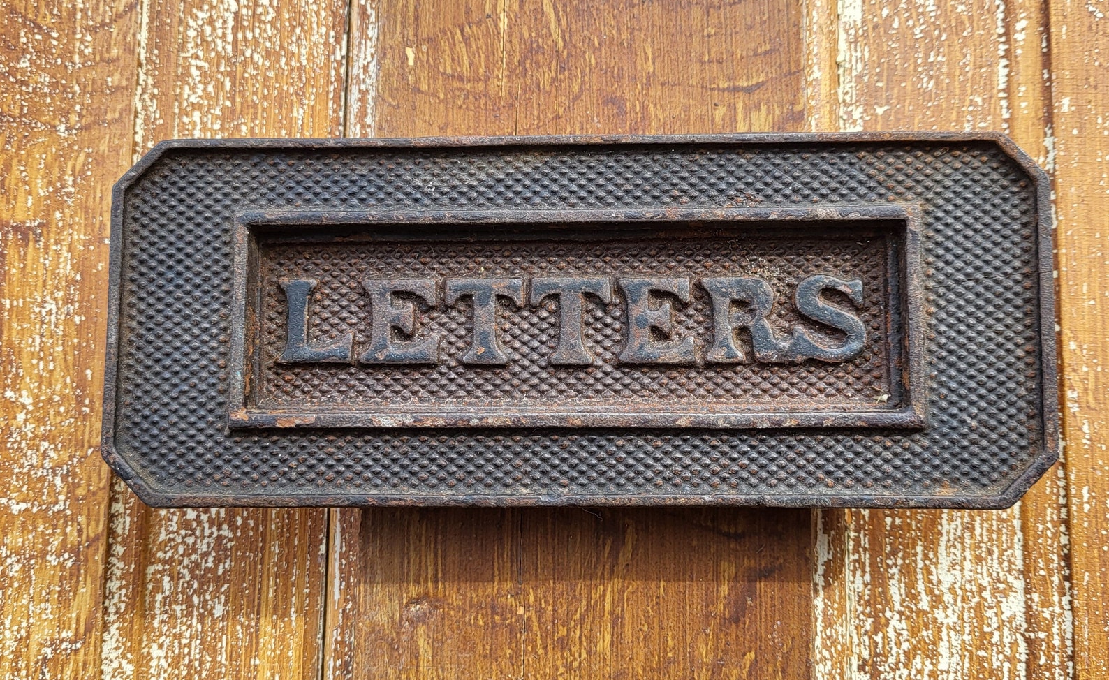 Vintage Antique Arts and Crafts 1900s Solid Cast Iron Metal Letters ...