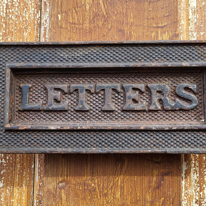 Cast Iron Metal Letters - Etsy