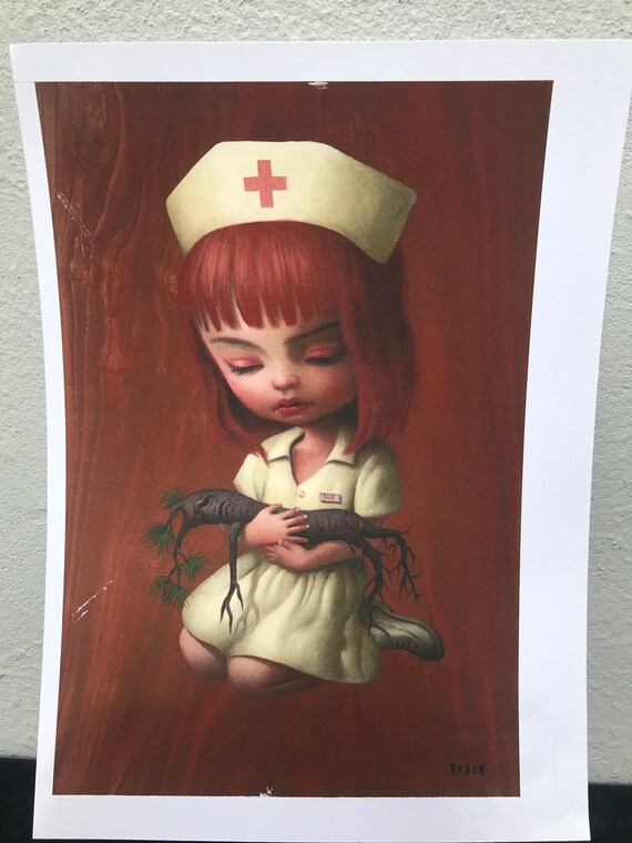Mark Ryden Image on an Art Book Page Frame It Last One - Etsy
