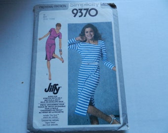 Simplicity 9537 Pattern for Misses' Super Jiffy Pullover Dress, Top ...