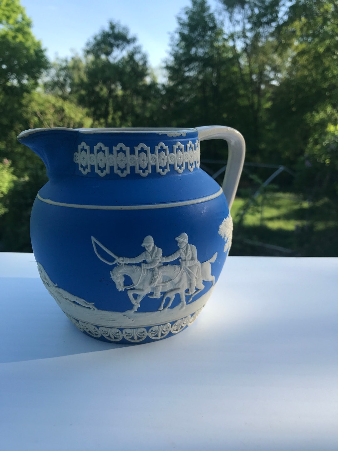 Antique Copeland Spode Water Jug Pitcher - Etsy