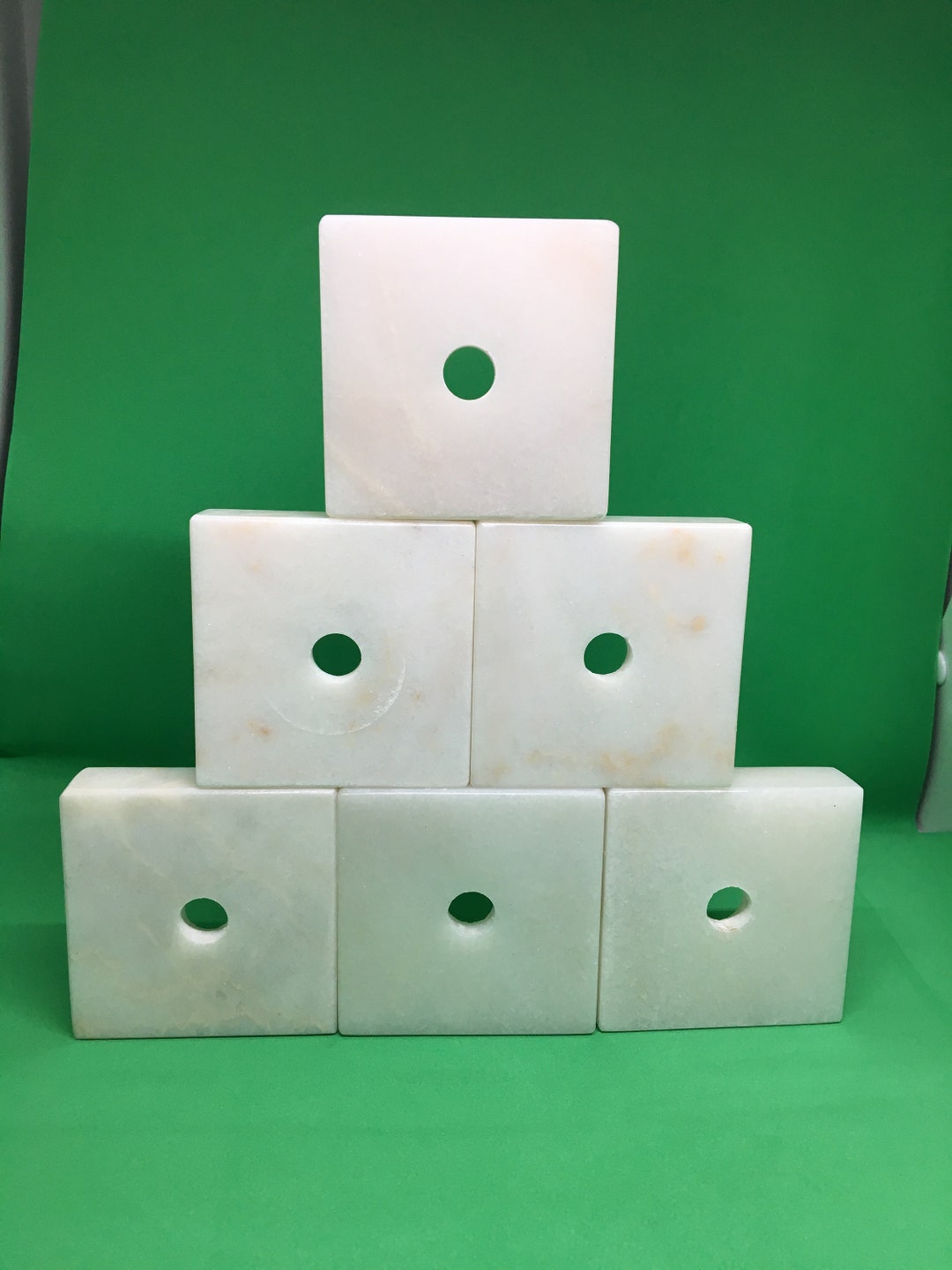 Ivory Vintage Square Marble Lamp or Trophy Base Made in Portugal. - Etsy