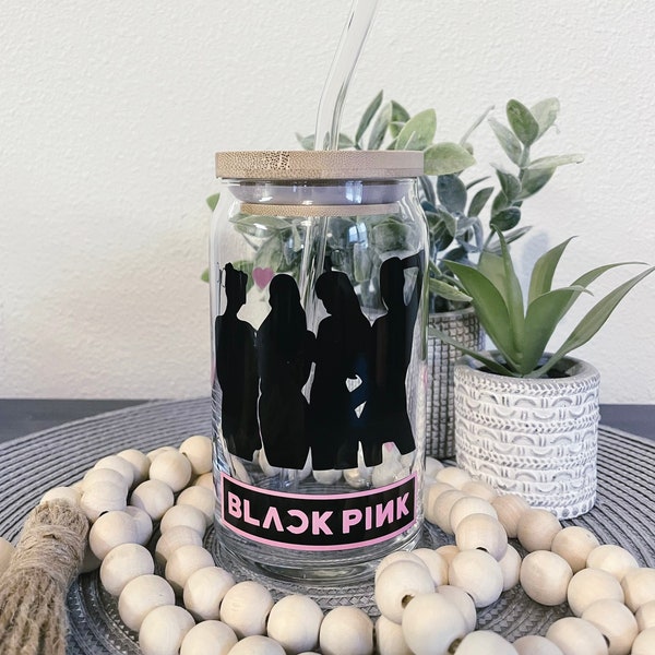 Kpop Glass Cup - Etsy