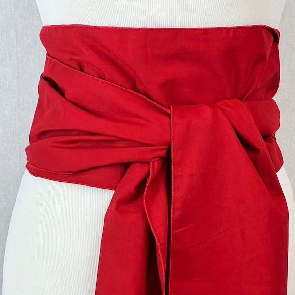 Red Sash - Etsy
